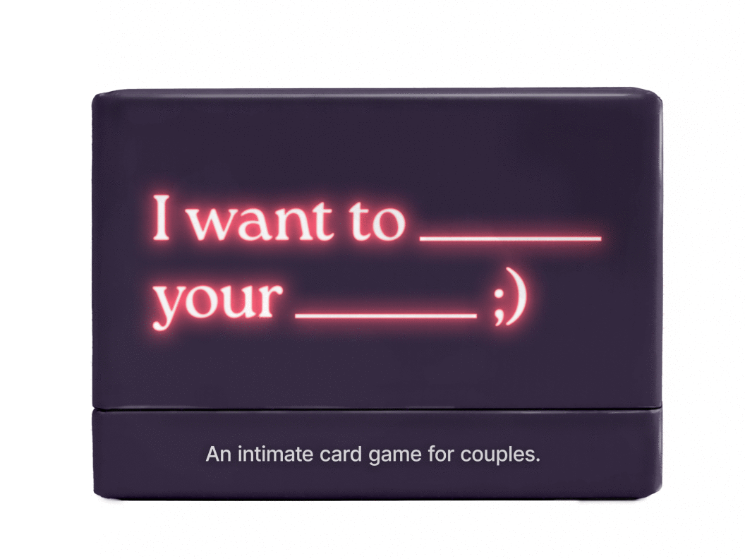 I want to _______ your _______ ;) Card Game – Agapé Card Games